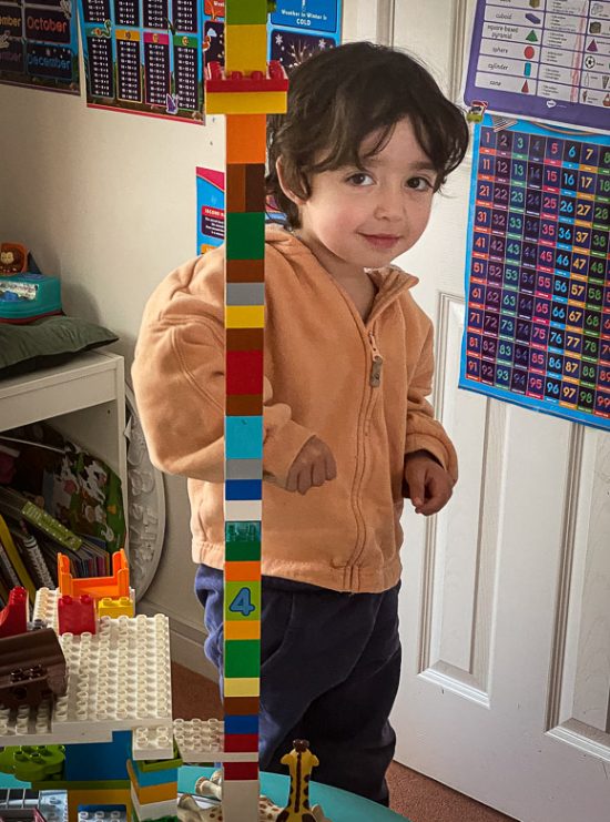 Elliot with lego - Jan-Eric Osterlund